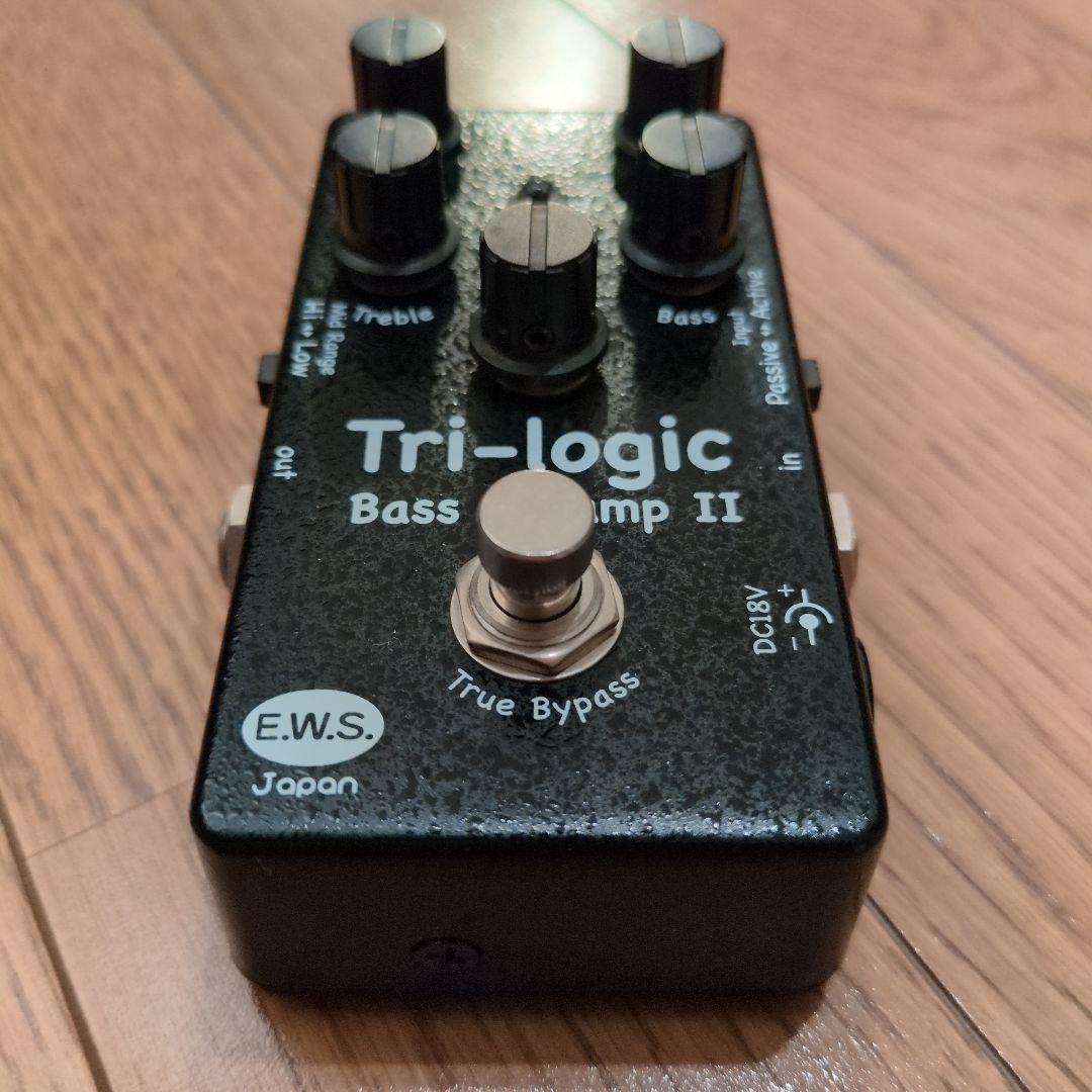 【美品】E.W.S. Tri-Logic Bass Preamp II 18V