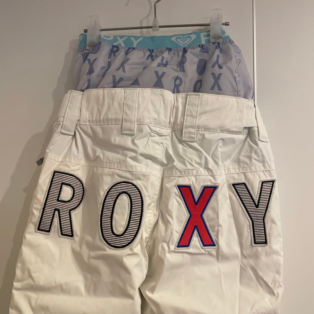 美品★ROXY スノーボードウェア XS 上下セット★ベルト付き★クリーニング済