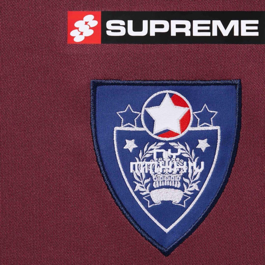 ウェア Supreme Crest Soccer Jersey \"Maroon\"