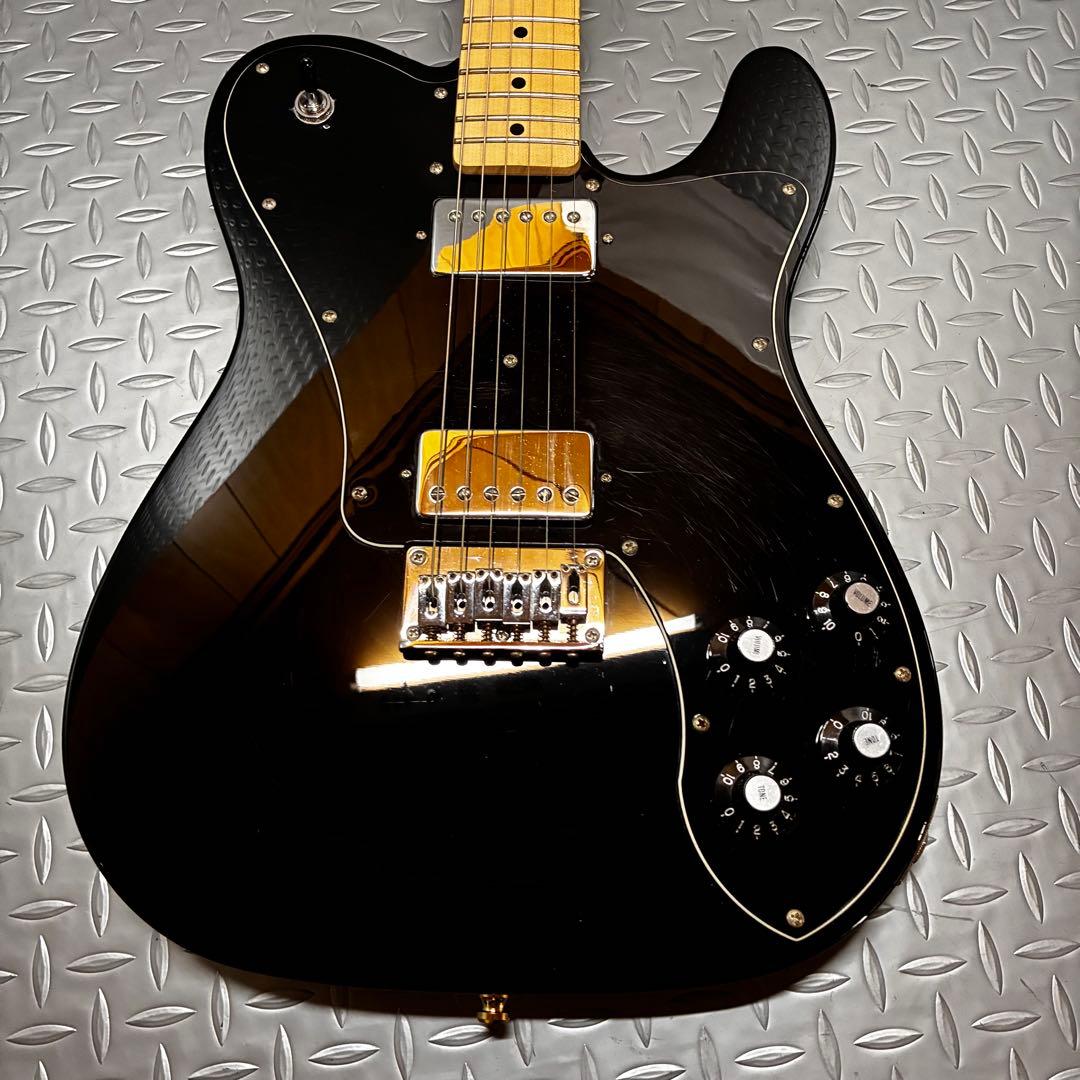 Squier TELECASTER DELUXE ブラック 純正ソフトケース付属