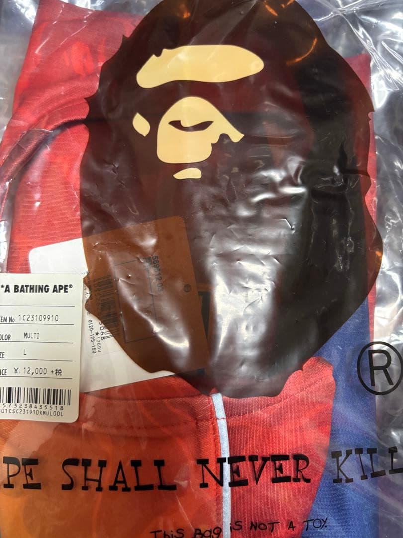 BAPE.FC PUMA サッカーシャツ Lサイズ グラデーション