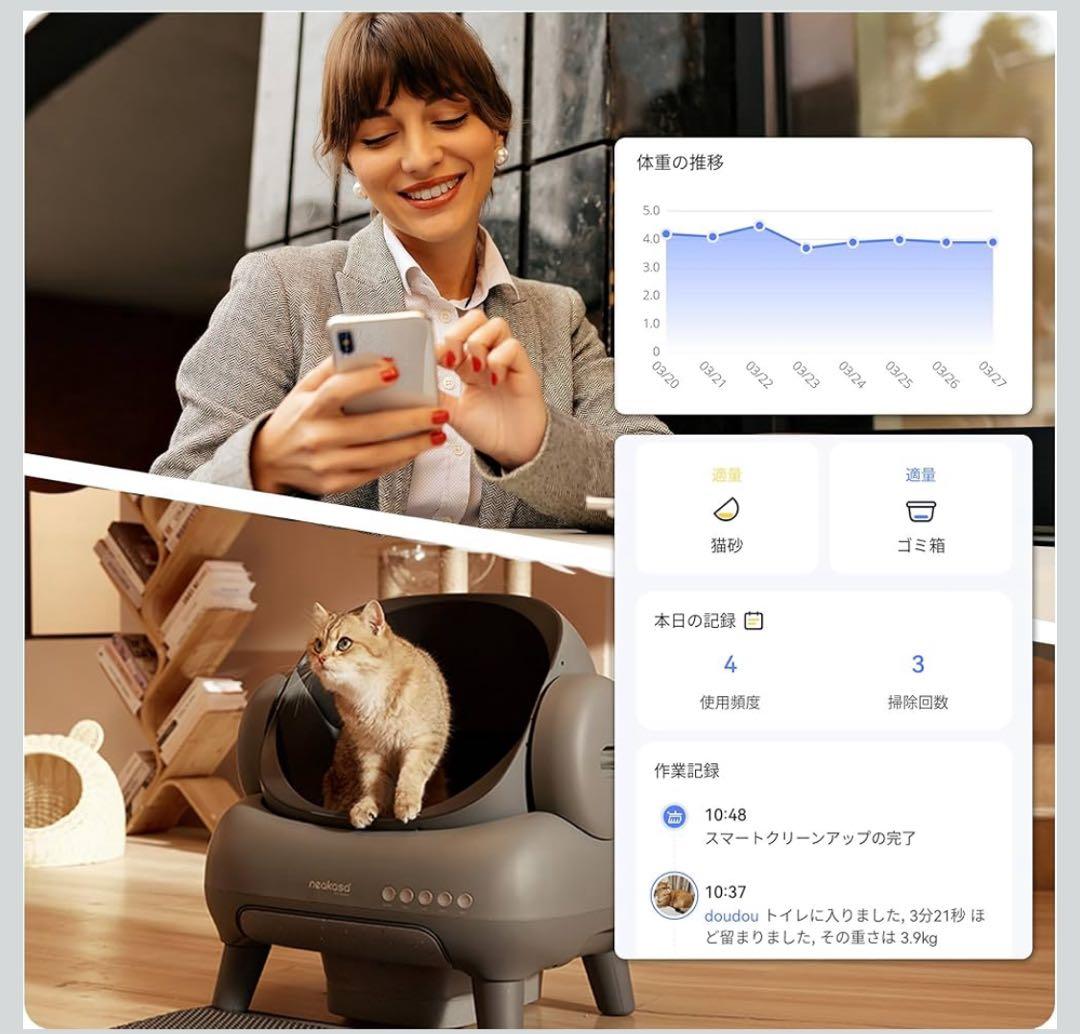 【2月中】neakasa 猫用トイレ