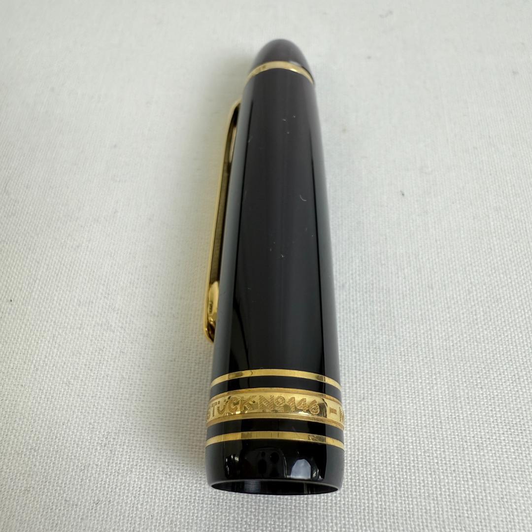 【S542-300-10】美品 万年筆 モンブラン ペン先18k 146