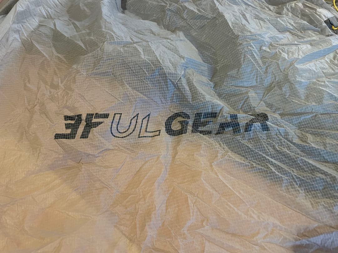 未使用 3F UL GEAR ソロ 超軽量 登山 テント グランドシート