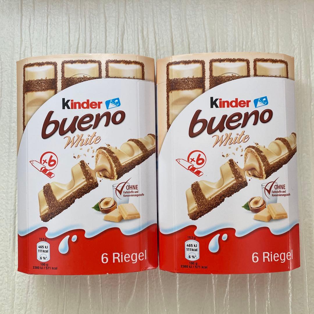 Kinder bueno キンダー　ホワイトチョコ&トレジョ＆リーセス計９点