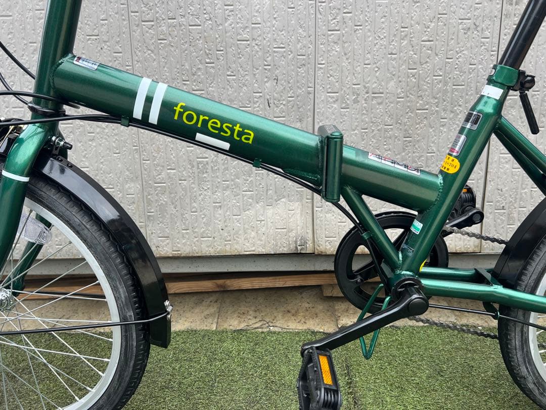 ち*じ様 折りたたみ自転車　foresta 20インチ　6変速