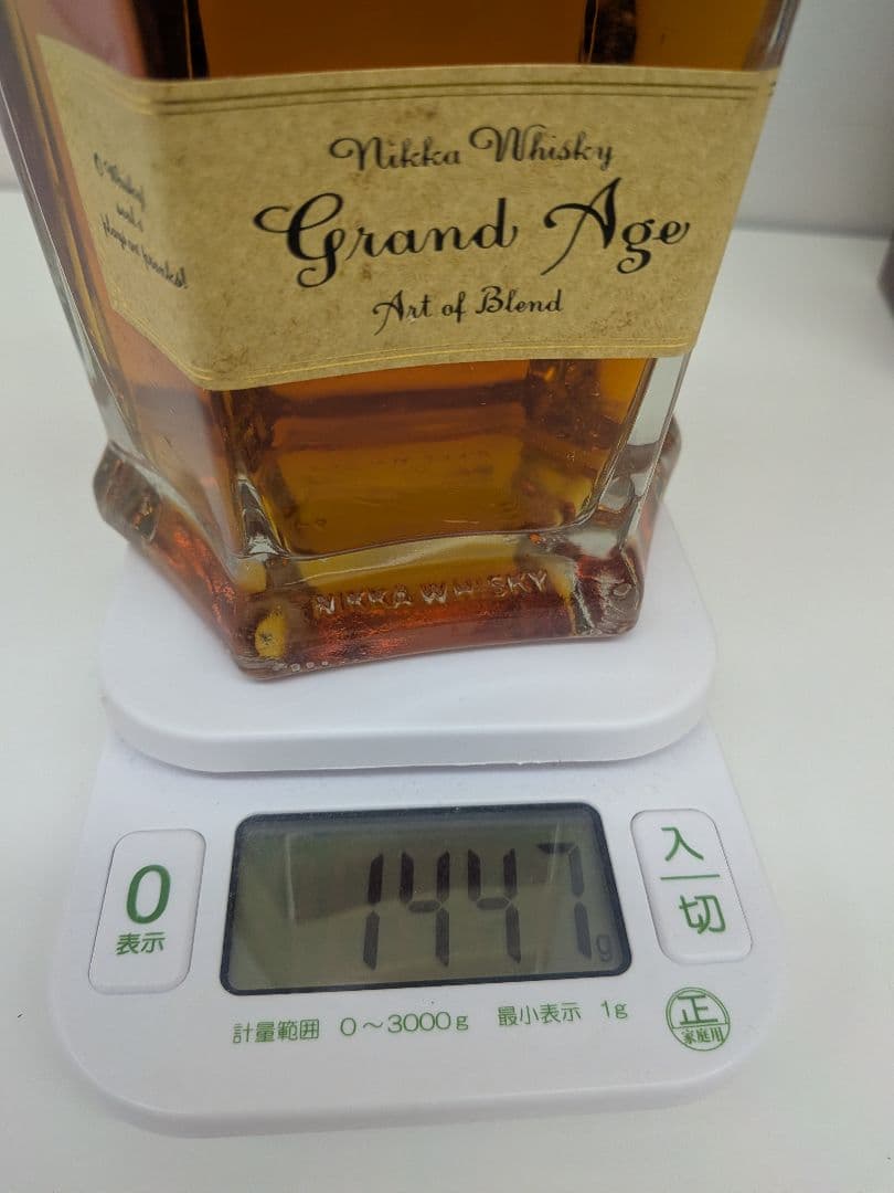 【未開栓】古酒ニッカウイスキー グランドエイジ660ml45度