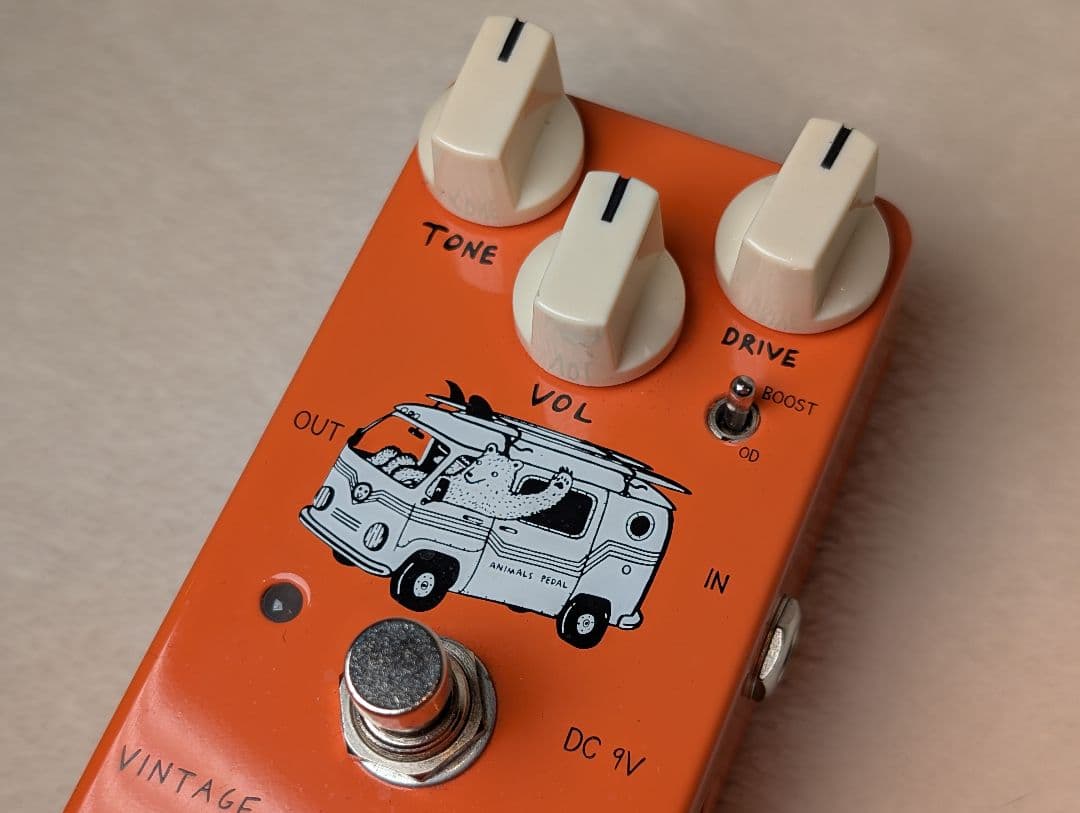 美品！オーバードライブ Animals Pedal VINTAGE VAN