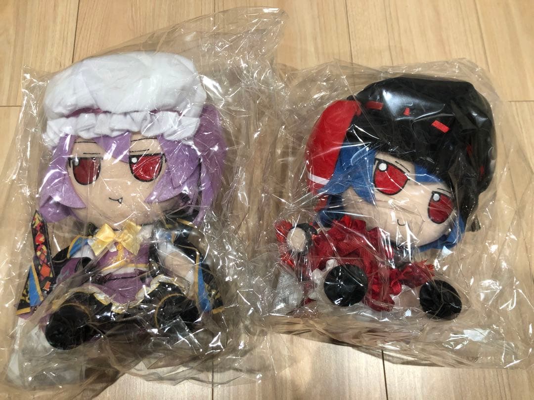 東方Gift ふもふも まんなかさいず ふらん れみりあ さくやセット バッジ付