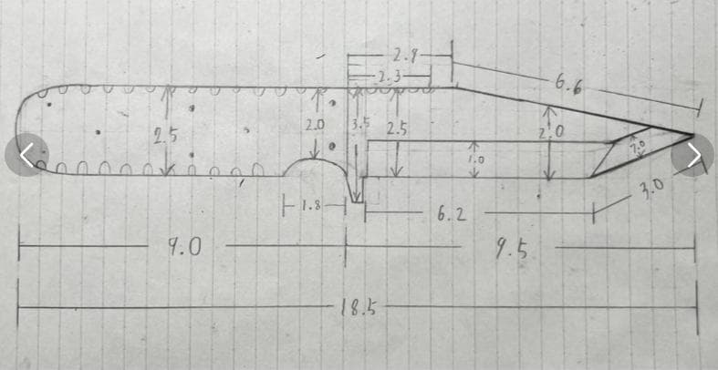 戦闘者∴ 様　確認用　custom order　トレーニングナイフ刃無し