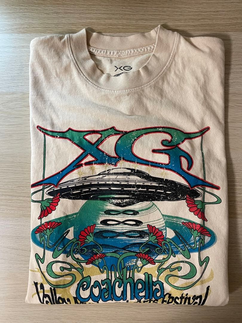 XG Coachella 2025限定Tシャツ Sサイズ