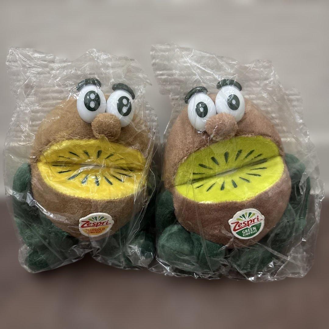 Zespri キウイ ブラザーズ　ぬいぐるみ 2個セット　新品