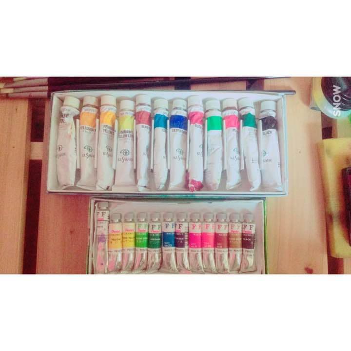 油絵絵の具＊水彩絵の具＊36色色鉛筆
