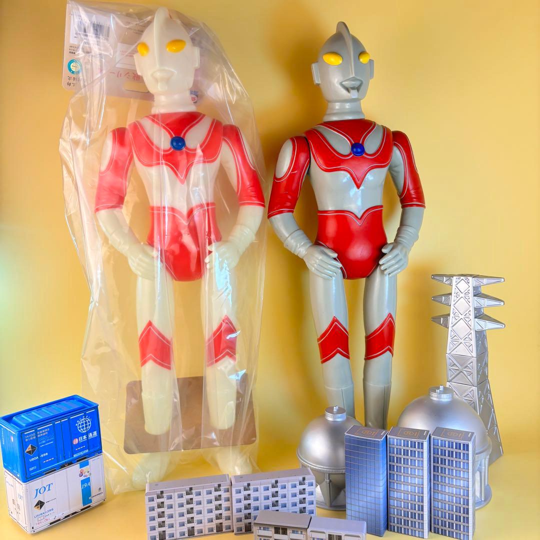 新品 ブルマァク ジャイアント 帰ってきたウルトラマン 蓄光 限定 ソフビ