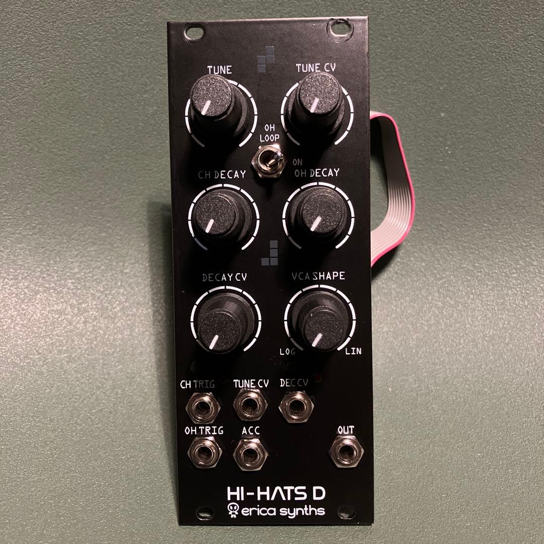 Erica Synths Hi-Hats D モジュラーシンセ ユーロラック