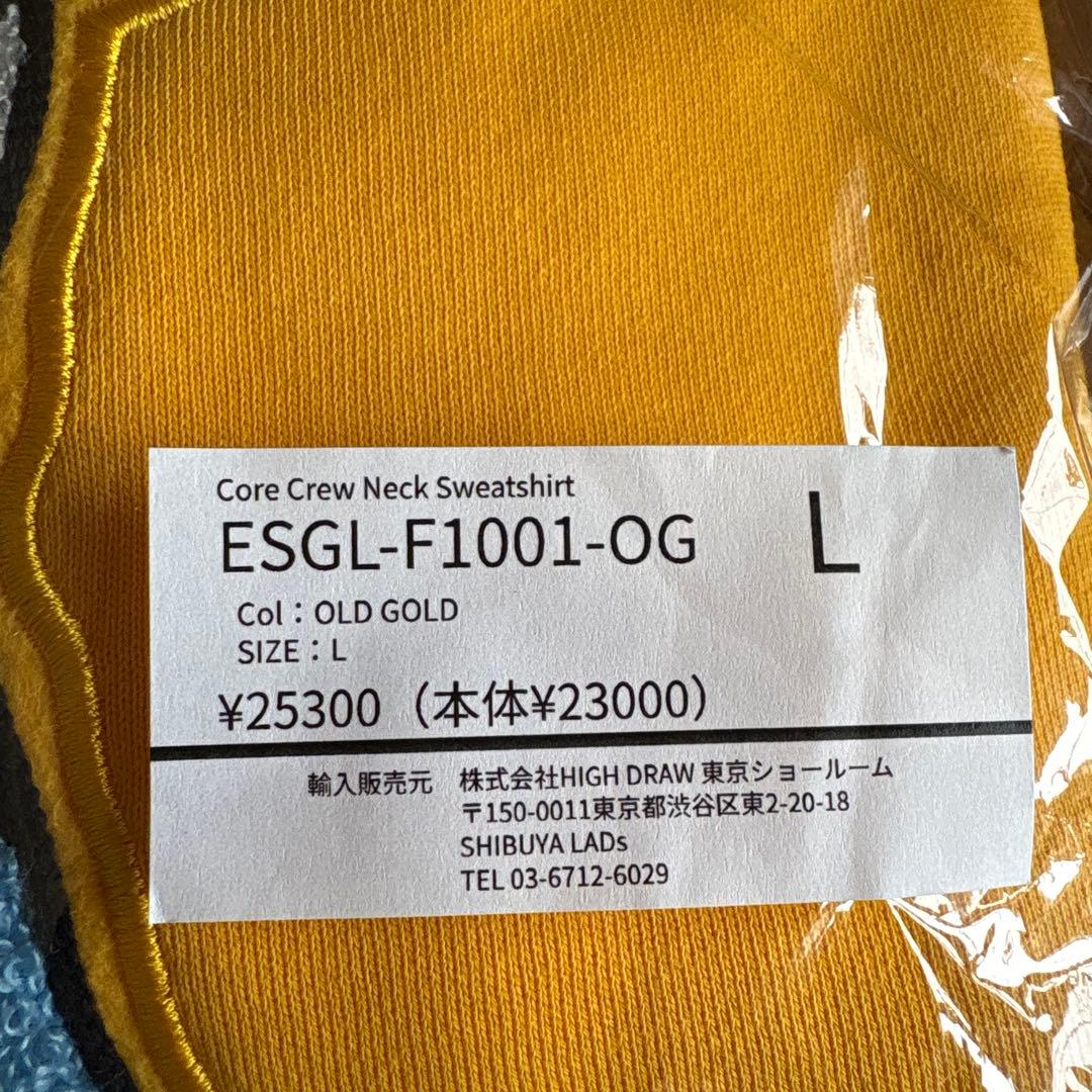 新品正規品【EASTSIDE GOLF/L】イーストサイドゴルフ　スウェット