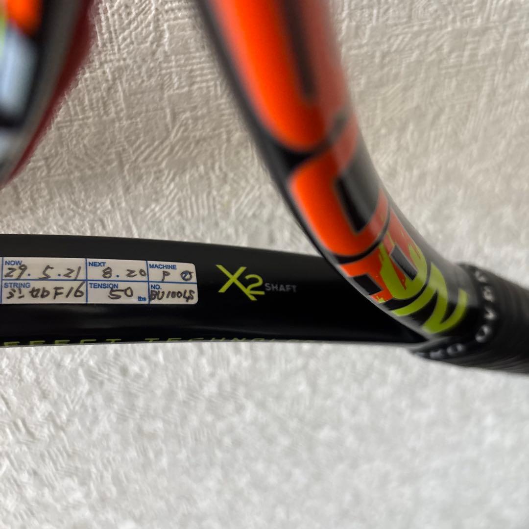 Wilson BURN100LS X2シャフト　 錦織圭テニスラケットケース付き