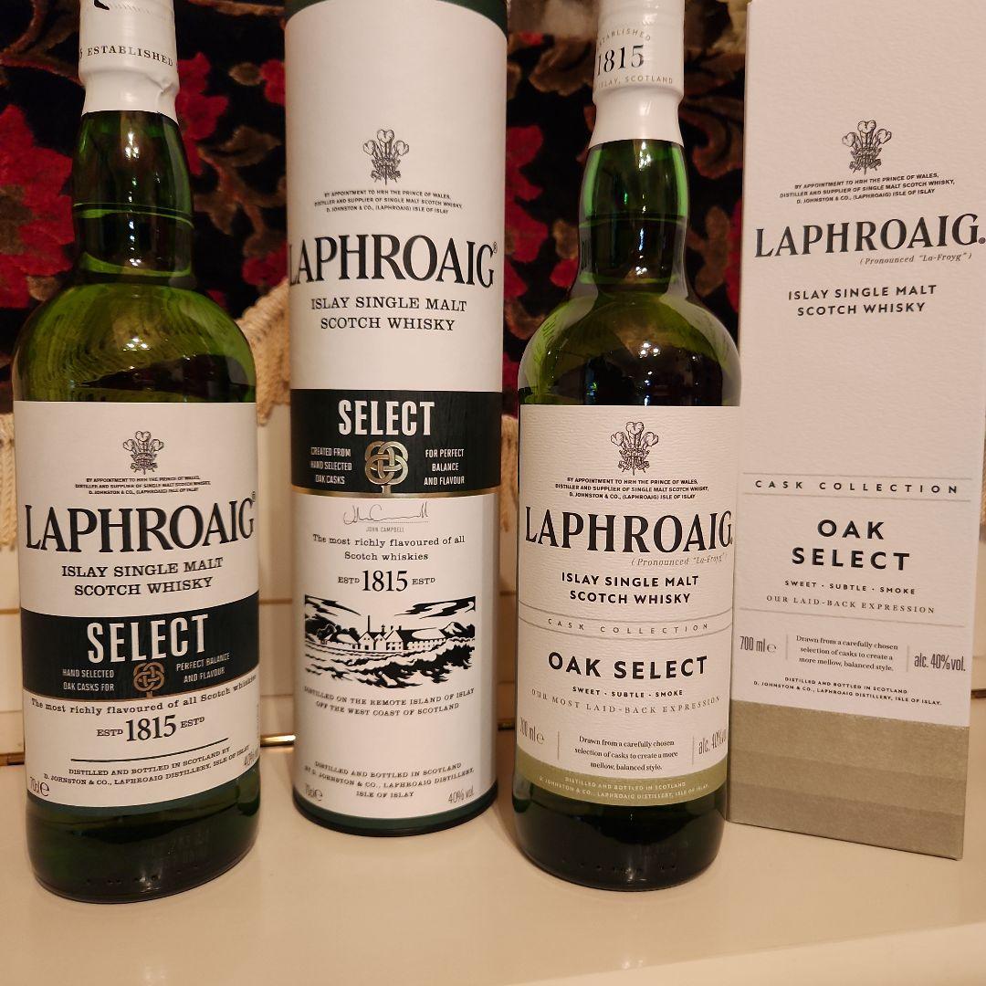 ウイスキー Laphroaig Select & Oak Select muu !