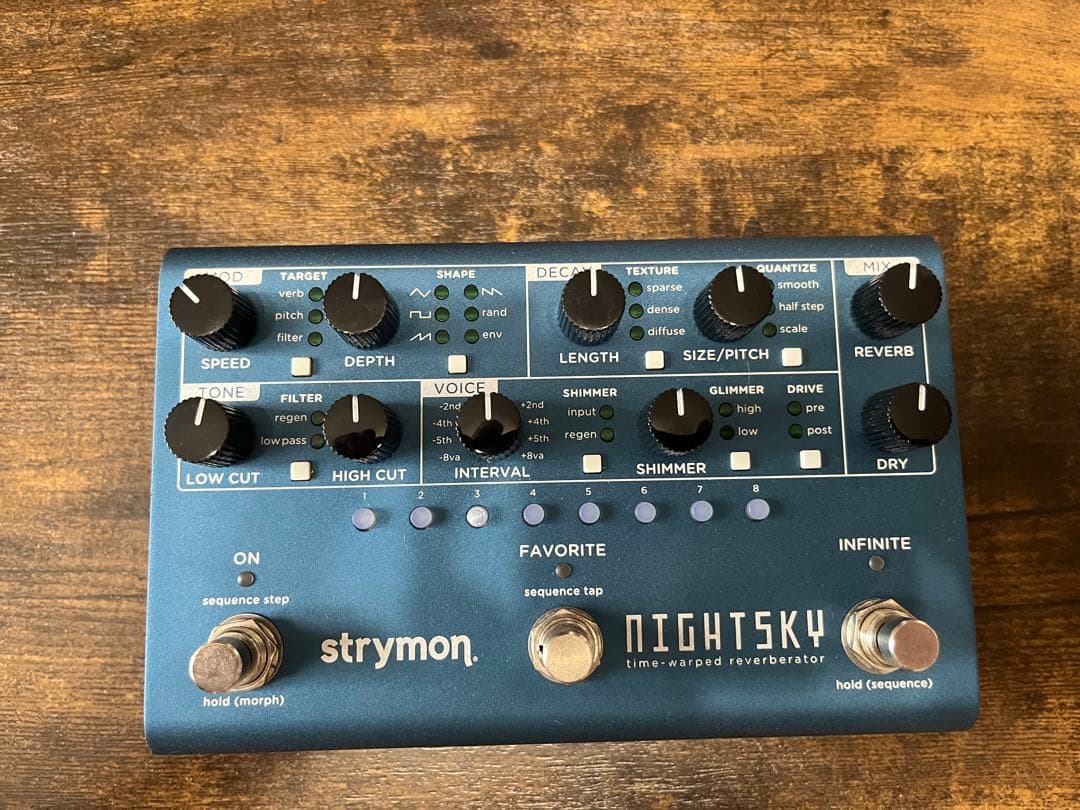 Strymon NIGHTSKY リバーブエフェクター