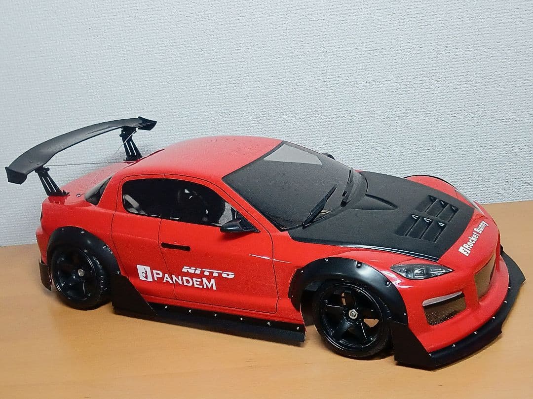 ラジコンボディ　カスタムボディNO.58 RX8