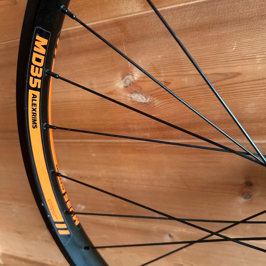 MTB27.5リアホイール6穴DISC BOOST