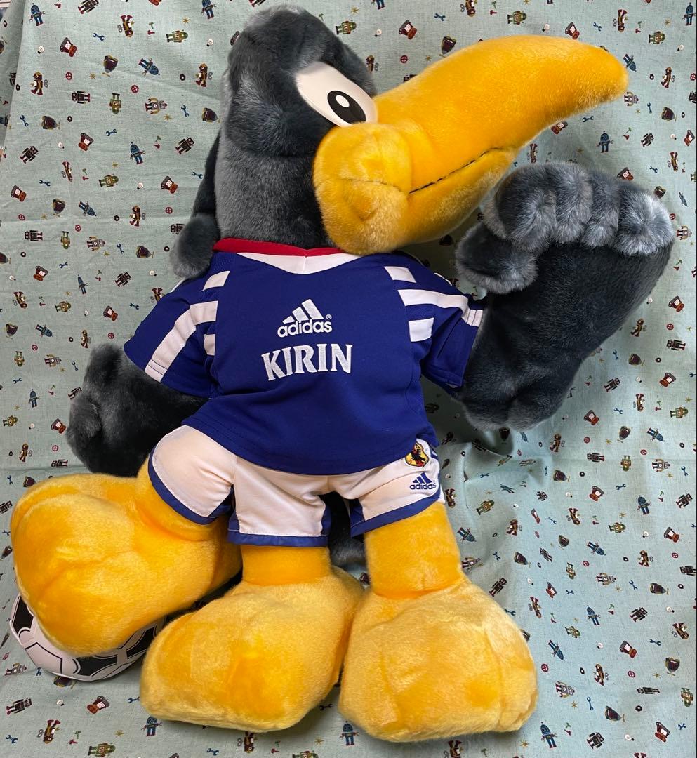 サッカー ヤタガラスぬいぐるみ adidas KIRIN