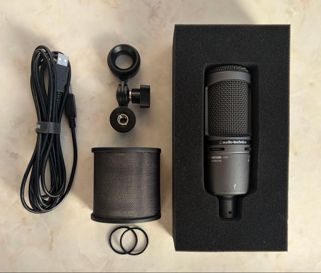 【美品】audio-technica AT2020(USB TYPE)