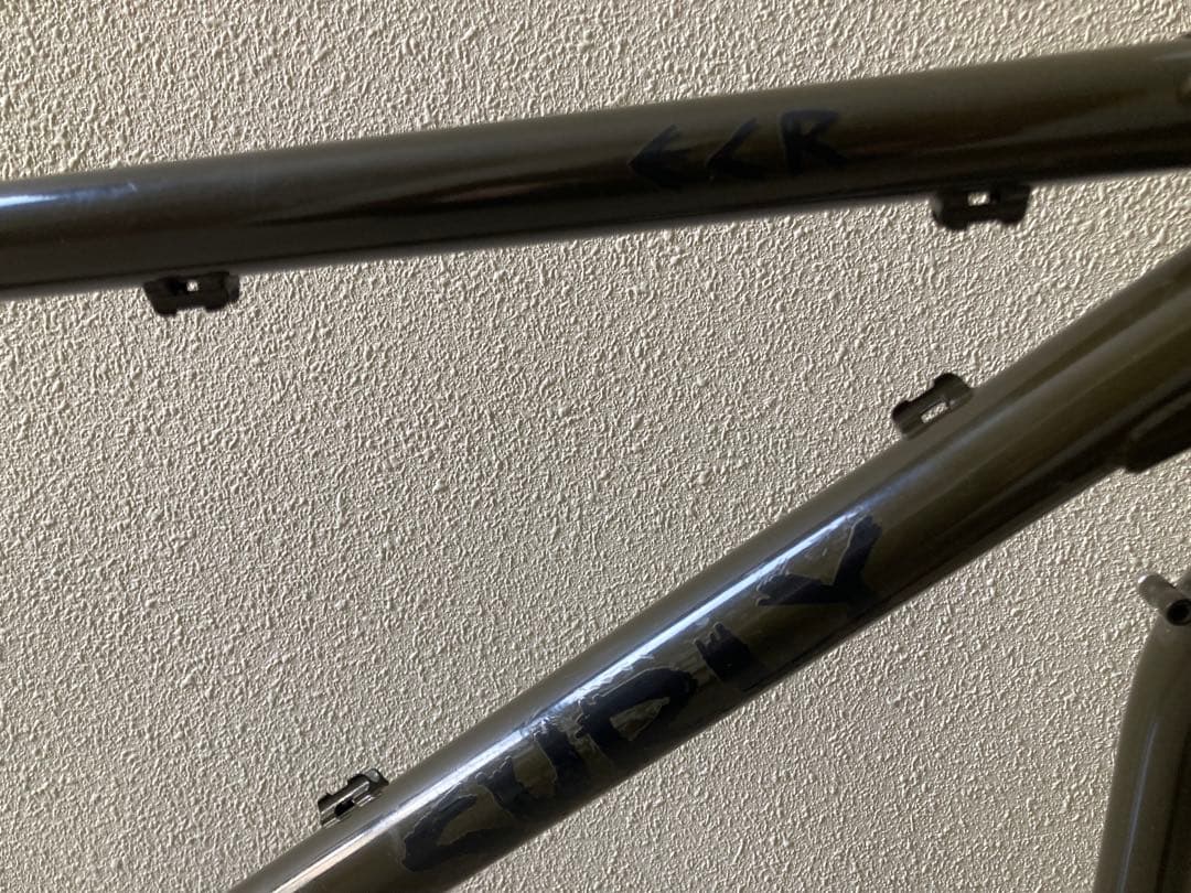 廃盤品Surly ECR フレーム+ヘッドパーツ（クリスキング）サーリー　29+