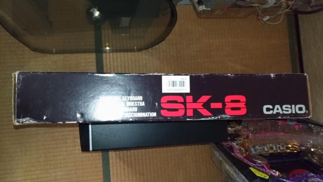 鍵盤楽器 CASIO SK-8