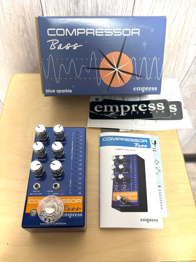 Empress Effects Compressor Bass Blue コンプ
