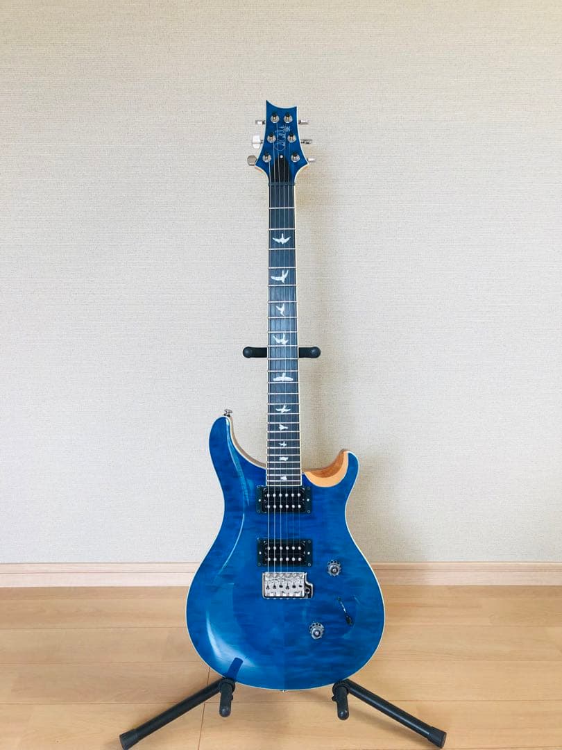 ギター PRS SE Castom24 QM LTD Blue matteo