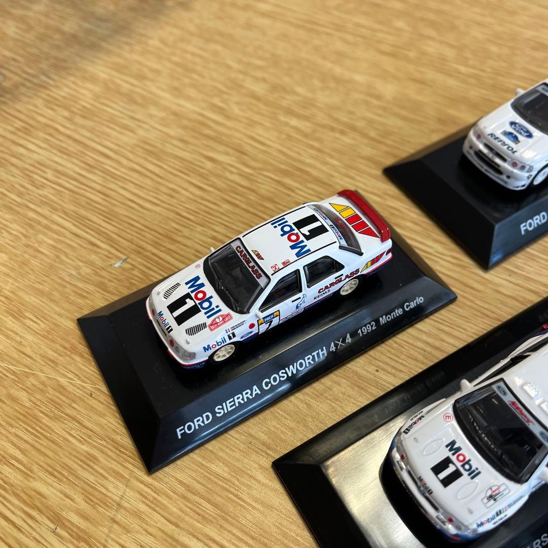 フォードRALLY CAR COLLECTION コンプリート7台セット限定１