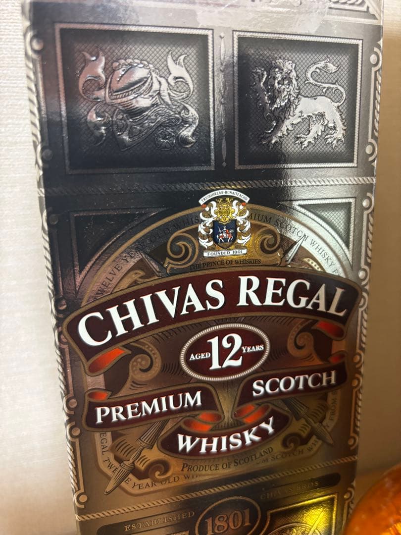 Chivas Regal 12年 & Hennessy コニャック ウイスキー