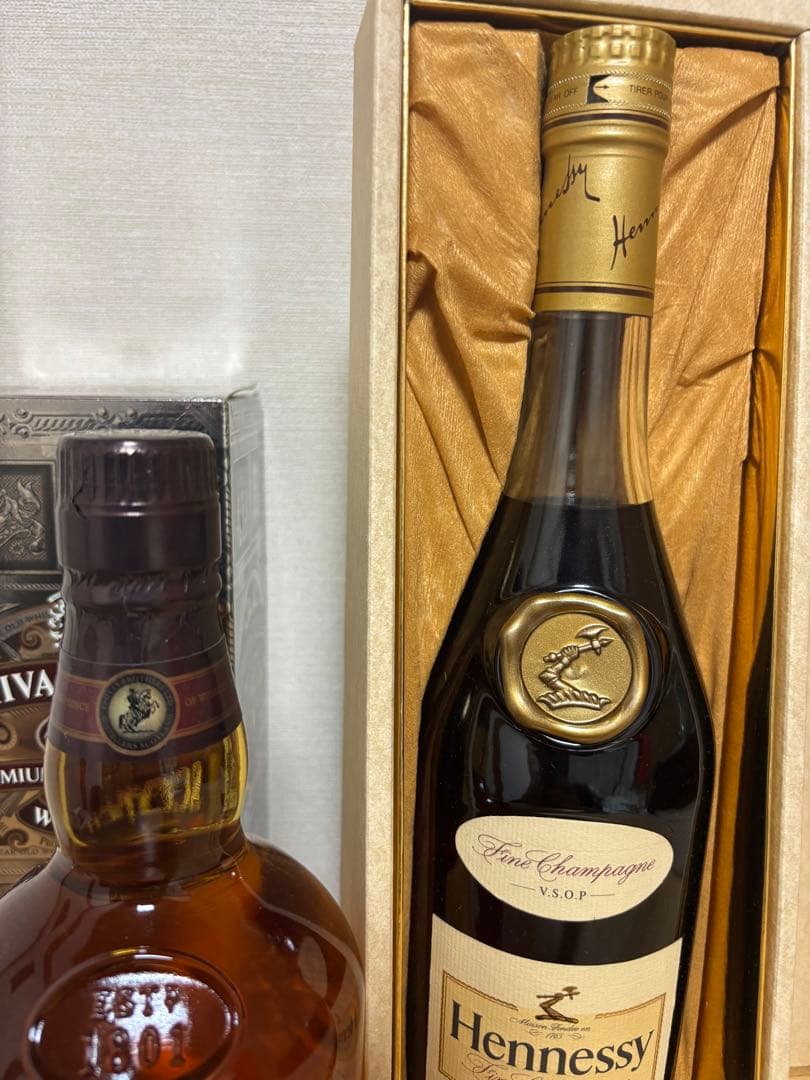 Chivas Regal 12年 & Hennessy コニャック ウイスキー