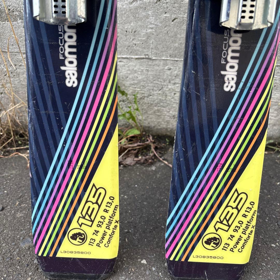 SALOMON FOCUS 135cm ミッドスキー