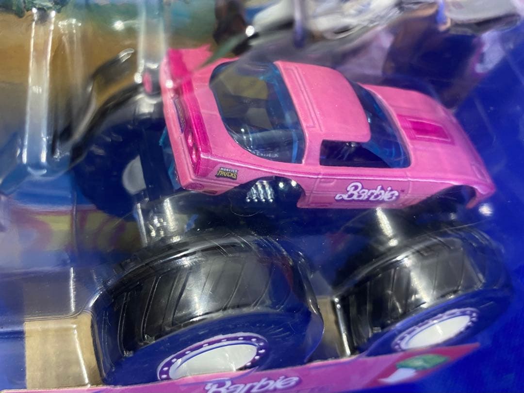 s*i様 Hotwheels Barbie Monster 'Vette 桃