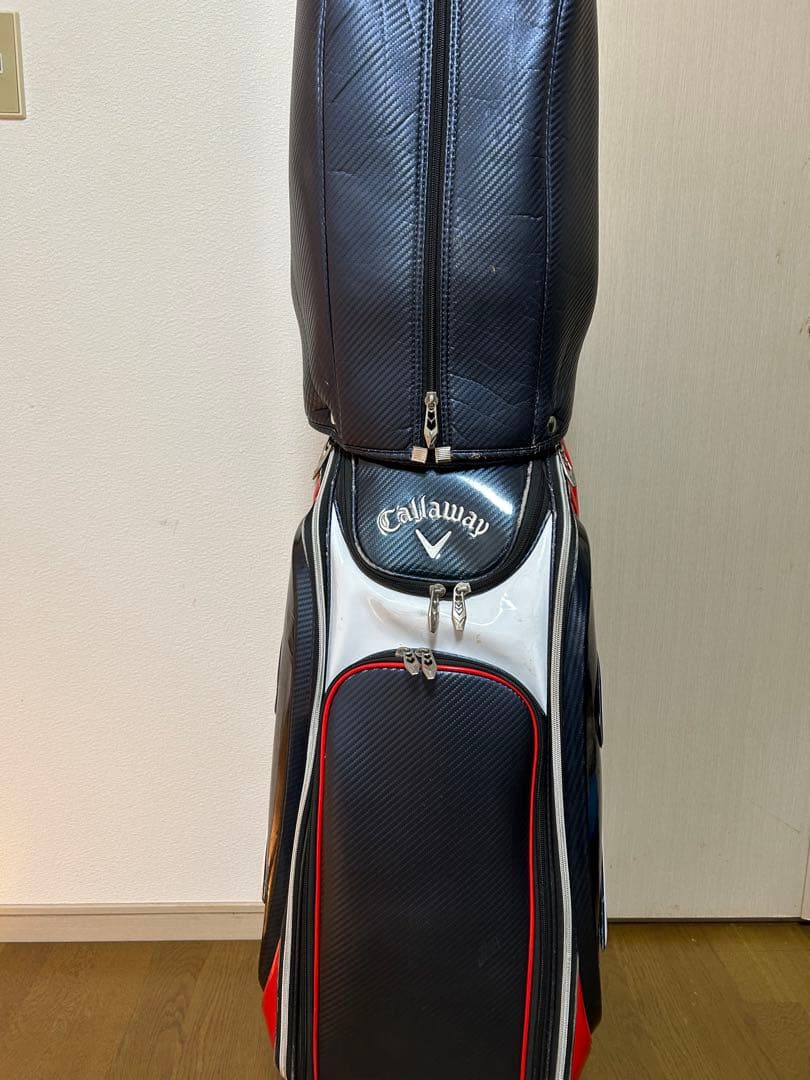 Callaway ゴルフキャディバッグ トリコロール