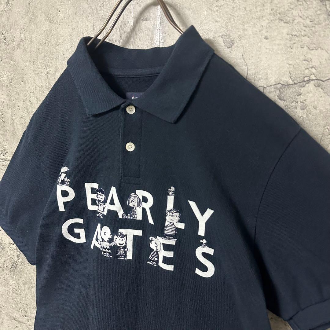 【超希少◎】PEARLY GATES　ポロシャツ　スヌーピー　美品　完売モデル◎