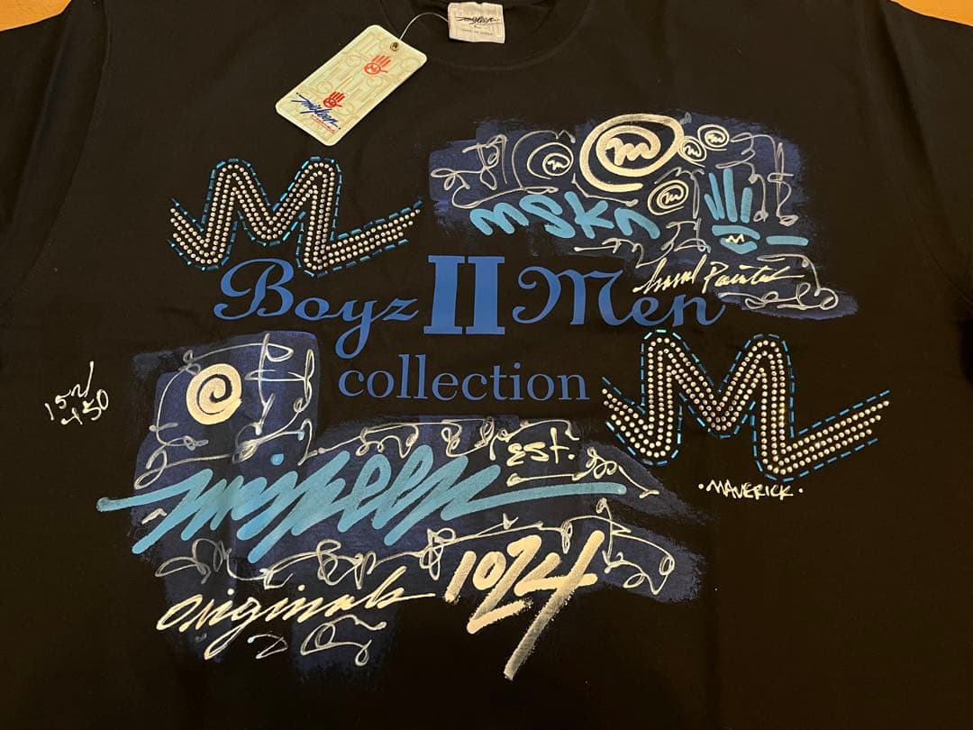 Boyz II Men 2007 デビュー15周年 限定サインTシャツ