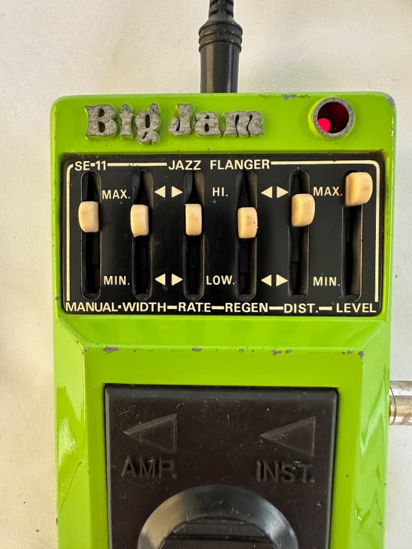ジャンク【ビンテージ】Big Jam SE-11 JAZZ FLANGER