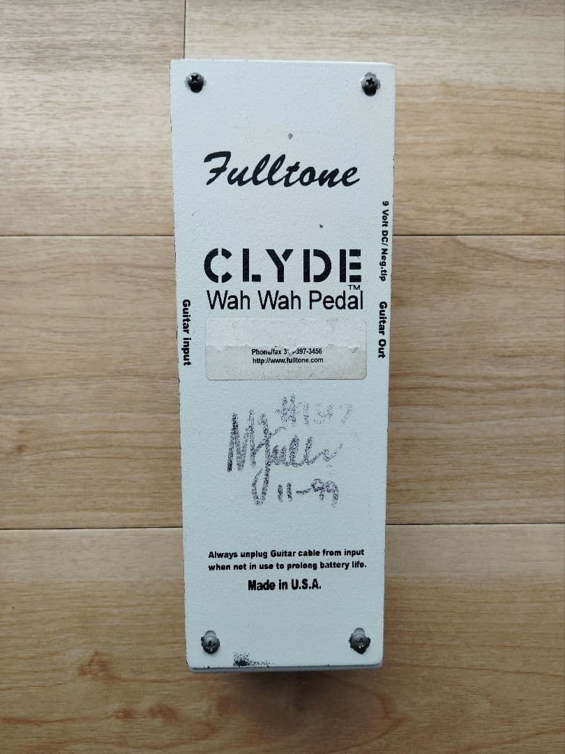 Fulltone CLYDE Wah Wah Pedal フルトーン ワウペダル