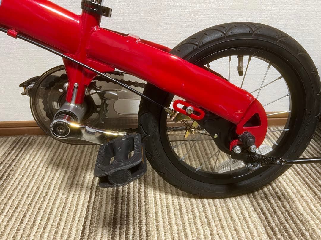 Henshinバイク 赤 幼児用自転車 14インチ