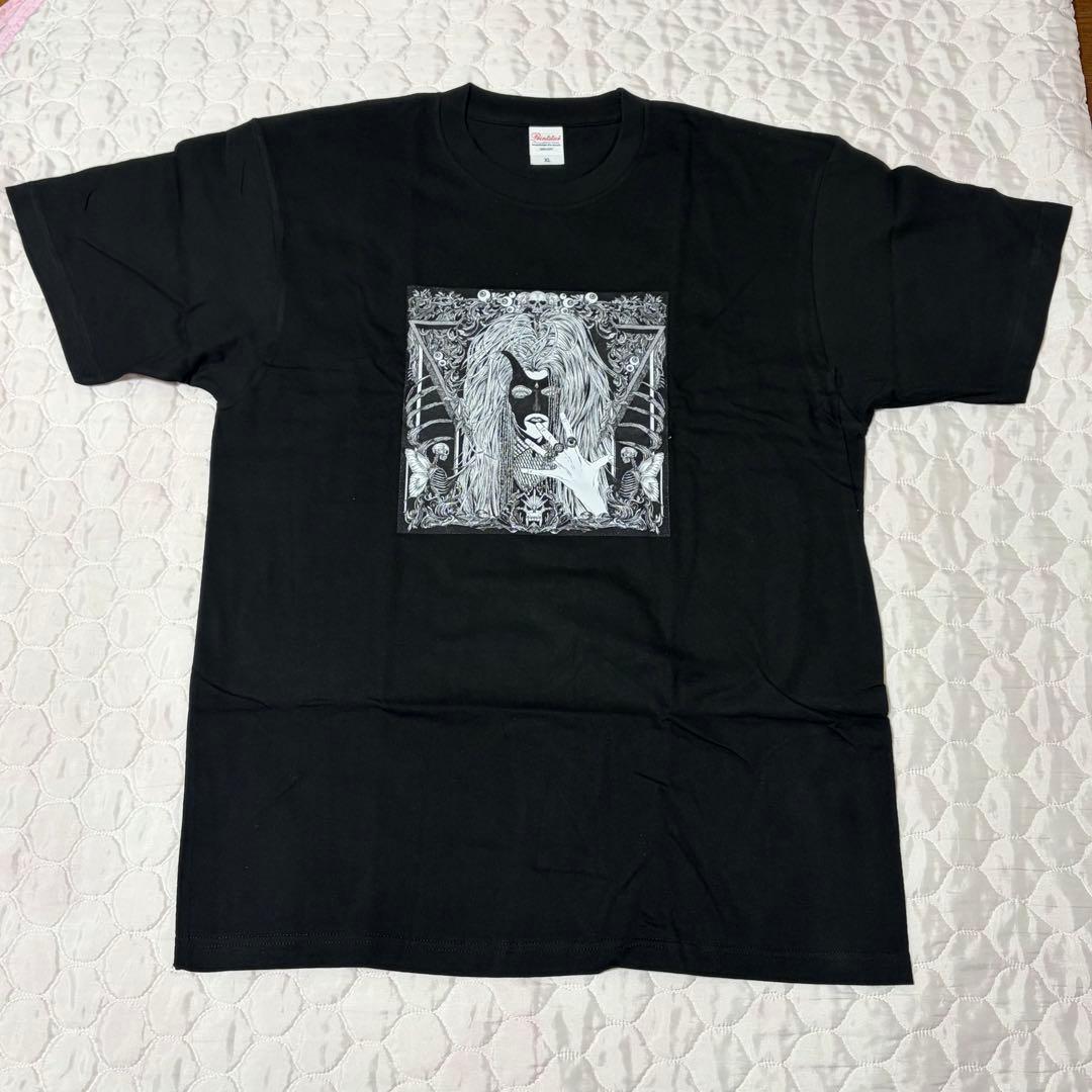 未使用 Tシャツ 2枚セットXLサイズ hide 斑鳩 コラボ ステッカー付き