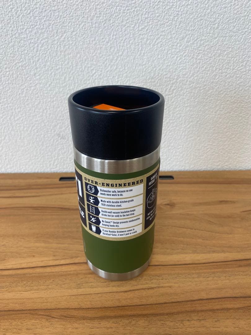 YETI Rambler 12oz Bottle オリーブグリーン