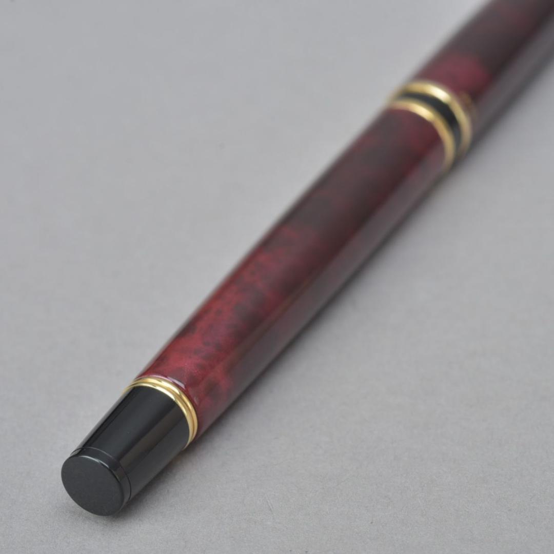 極美品 PILOT パイロット 万年筆ペン先14K-585F ボルドー ゴールド