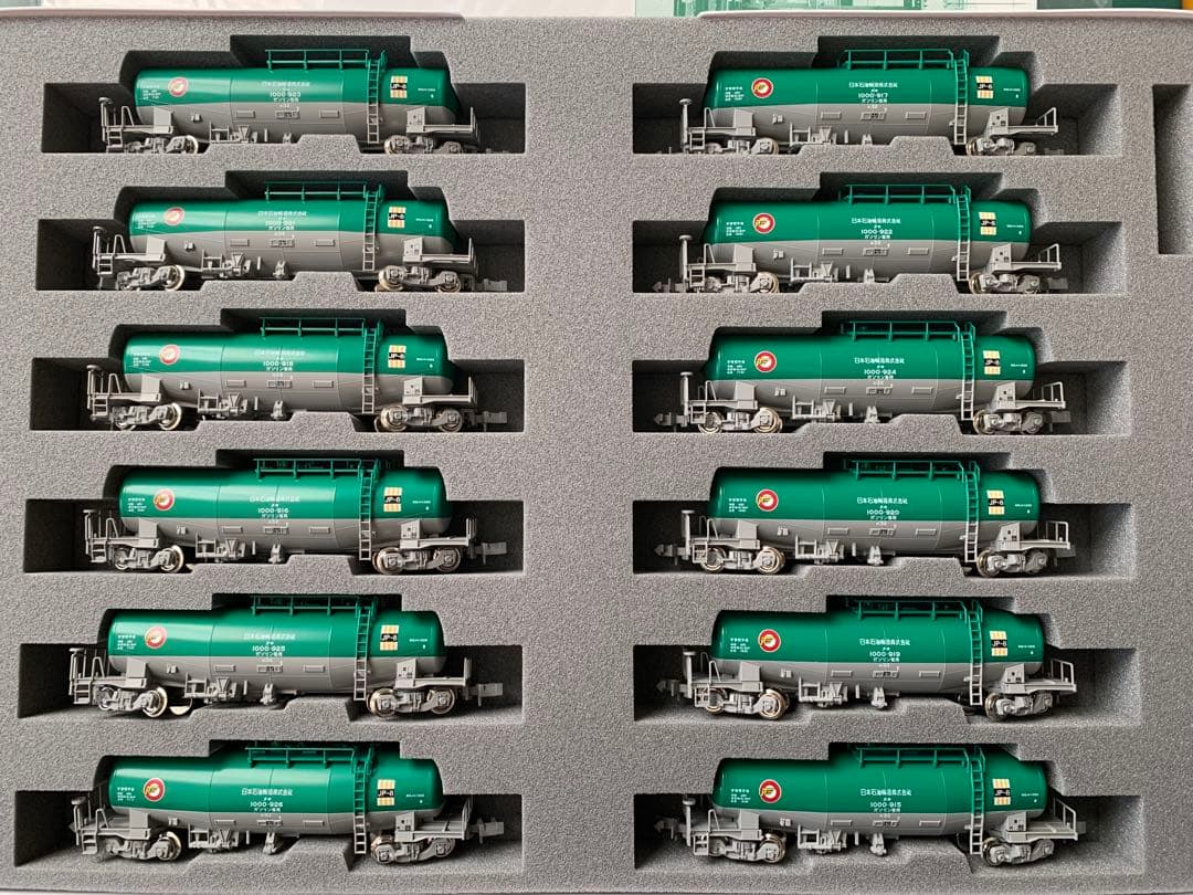 カトー　タキ1000 日本石油輸送(米軍燃料輸送列車) 12両セット
