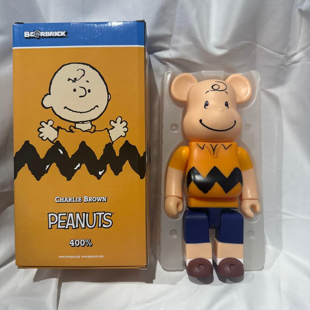 BE@RBRICK CHARLIE BROWN 400% スヌーピーベアブリック