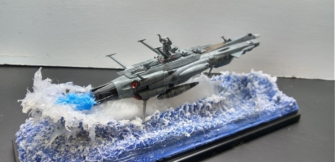 ブシドーバンダイ.メカコレ宇宙戦艦ヤマト2202ジオラマ完成品 2セット