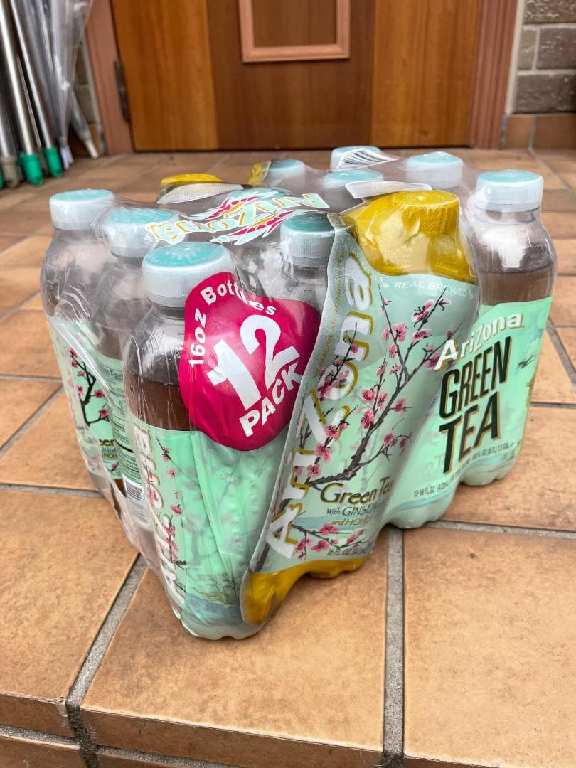 ARIZONA GREEN TEA アリゾナグリーンティ ペットボトル 12本入