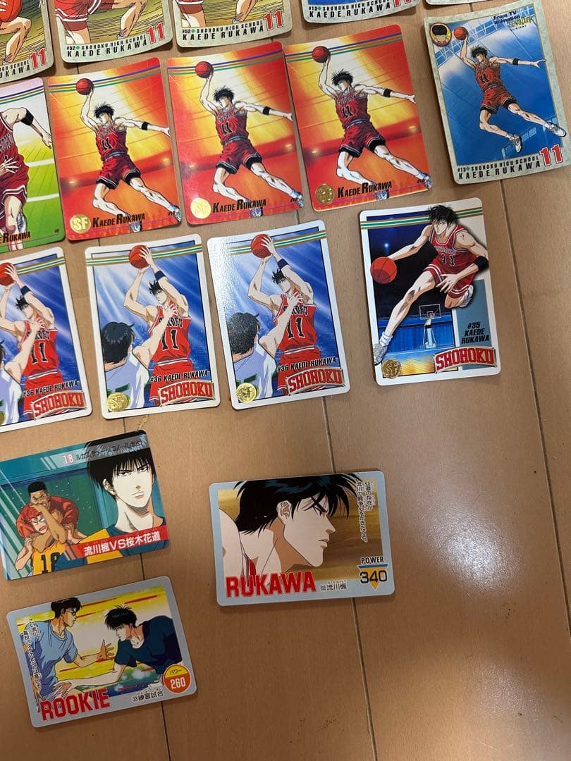 【バラ売り可】流川楓、61枚、SLAM DUNK スラムダンク　カードダス